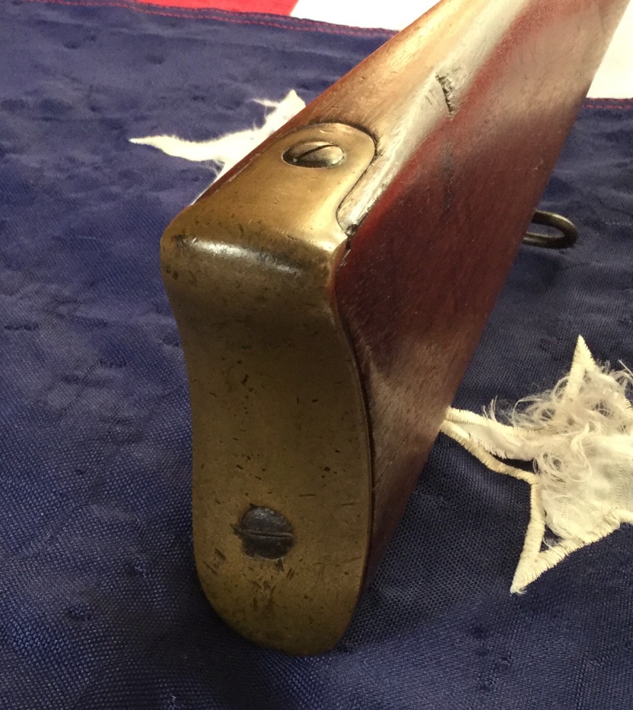 Richmond Carbine Brass Butt Plate | Civil War Arsenal