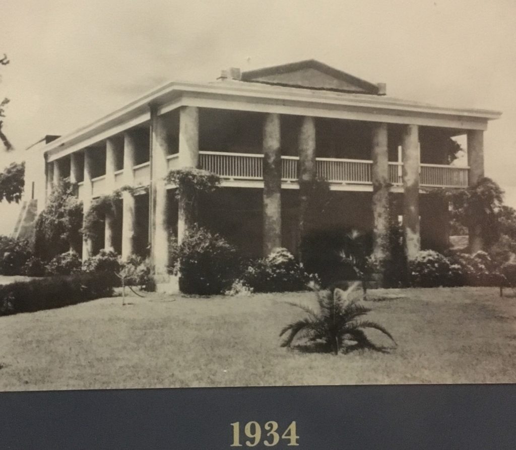 Gamble Plantation Mansion, Circa 1934 | Civil War Arsenal