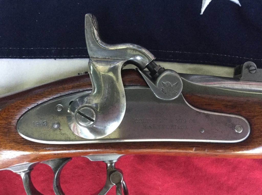 Colt Rifle Musket Lock Plate | Civil War Arsenal