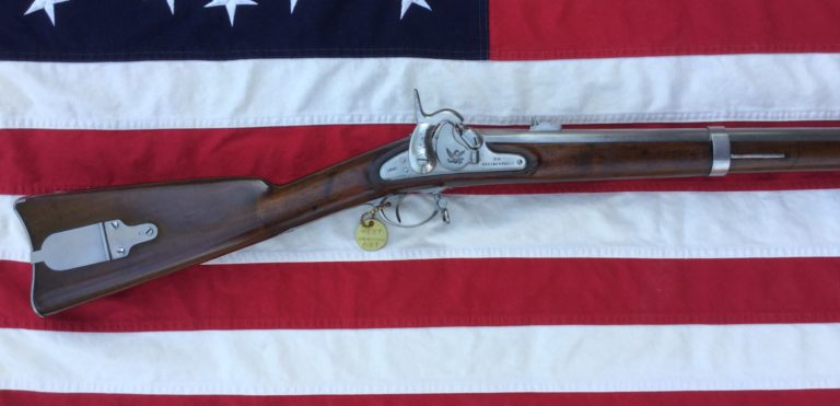 Model 1855 U.S. Percussion Rifle Shoulder Stock | Civil War Arsenal